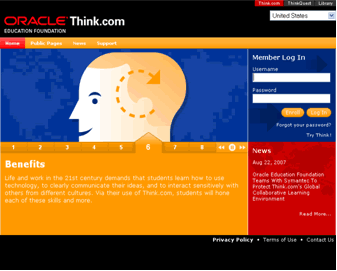 MirandaNet Associates: Oracle Education Foundation - Think.com